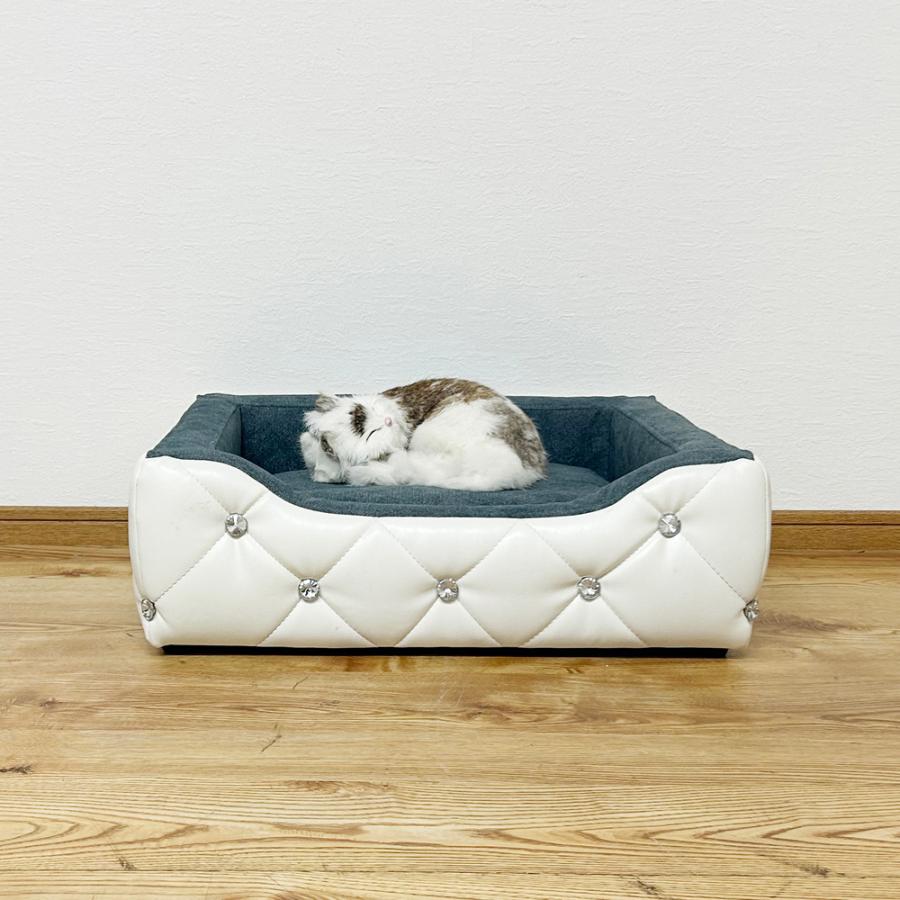 キラキラストーン付き姫系ペットソファー : pso-bell : インテリアショップ・チャコ - 通販 - Yahoo!ショッピング