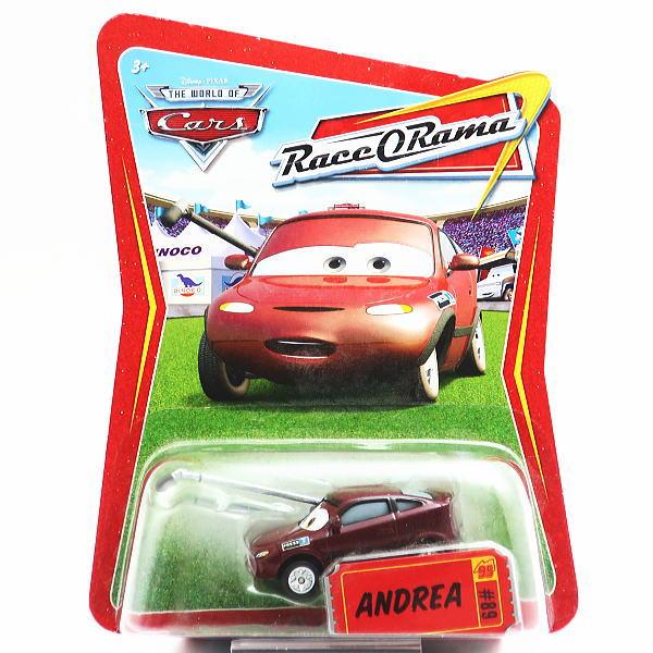 PIXAR ディズニー カーズ Cars アンドレア Andrea マテル社 USA 2009年 : イズクラブYahoo!ショップ - 通販 ...