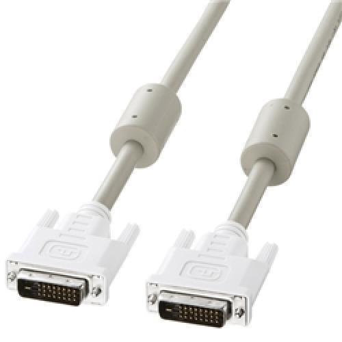 SANWA SUPPLY サンワサプライ KC-DVI-DL2K DVIケーブル（デュアルリンク） ホワイト・2m : IS-LINK - 通販 - Yahoo!ショッピング