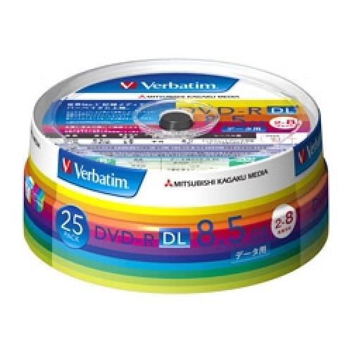Verbatim DHR85HP25V1 DVD-R DL 8.5GB PCデータ用 8倍速対応 25枚スピンドルケース入り ワイド印刷可能 : IS-LINK - 通販 - Yahoo!ショッピング