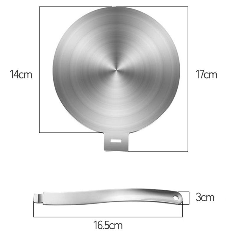 IH発熱ミニプレート 熱誘導プレート 熱拡散板 調理用熱ディフューザー IH変換 ヒートコンダクター IHアダプター 熱拡散器 IH対応ステンレス発熱板 一人鍋 :hk-23-018 ...