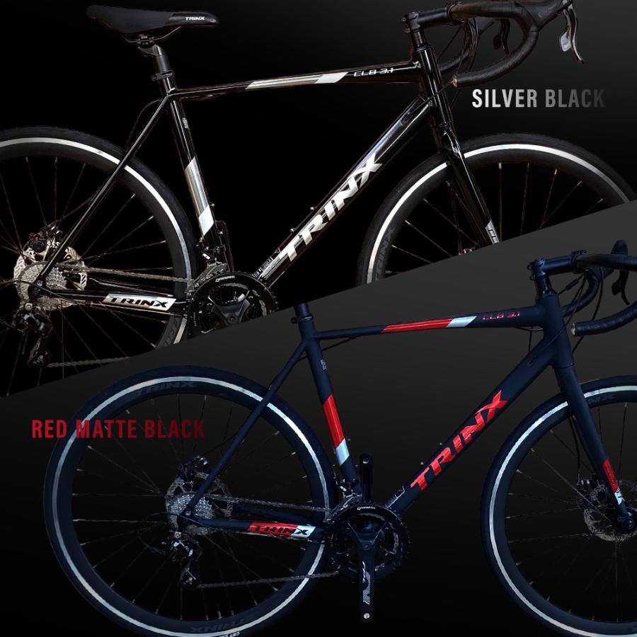 ロードバイク メタリックカラー マット 初心者 デュアルコントロールレバー LTWOO R5 軽量 自転車 本体 通勤 通学 TRINX ...