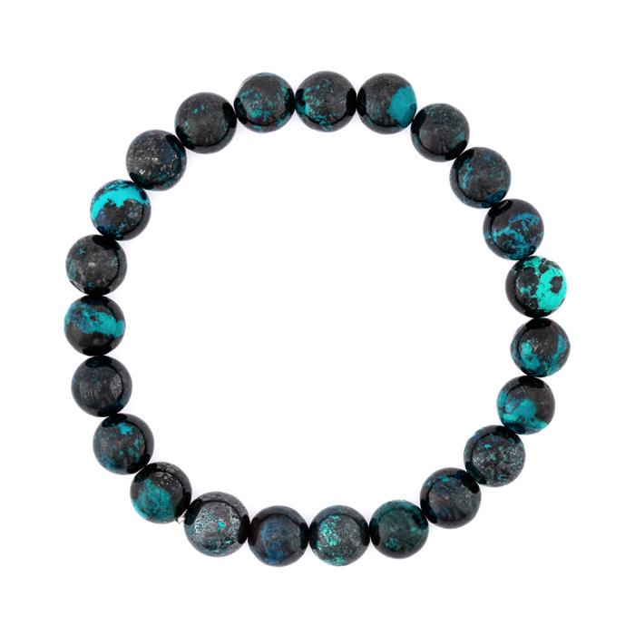 天然石 ブレスレット シャッタカイトインキュープライト （アメリカ アリゾナ州産） 8mm 23玉 No.3 : 宮忠 - 通販 - Yahoo!ショッピング