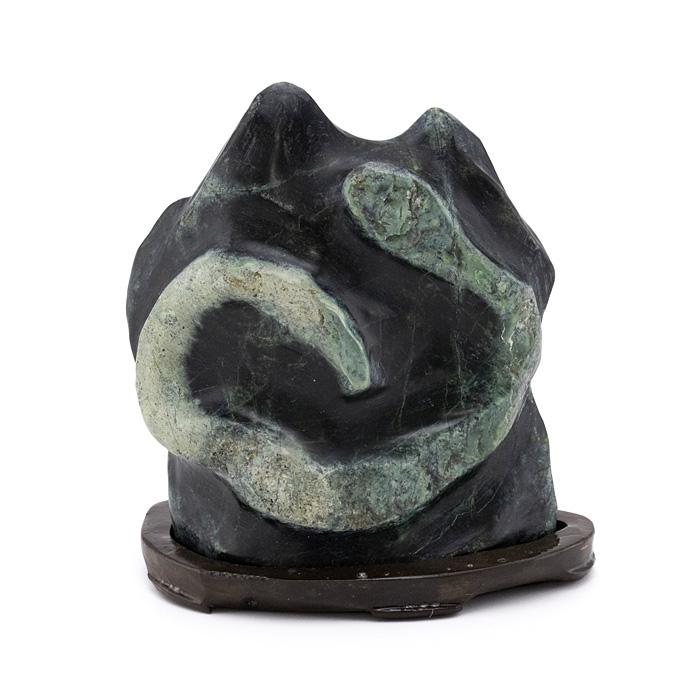 白蛇 置物 白蛇石（はくじゃせき） 小型 No.273 : 宮忠 - 通販 - Yahoo!ショッピング