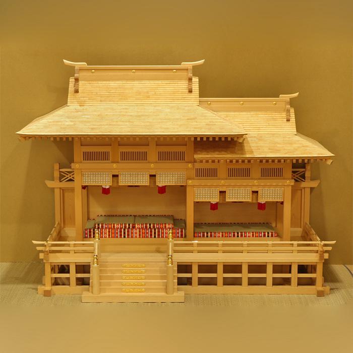 （アウトレット） 内祭用大型神殿 こけら葺雛御殿 〈R-502〉 No.1 : 宮忠 - 通販 - Yahoo!ショッピング