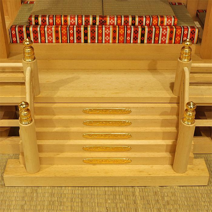 （アウトレット） 内祭用大型神殿 こけら葺雛御殿 〈R-502〉 No.1 : 宮忠 - 通販 - Yahoo!ショッピング