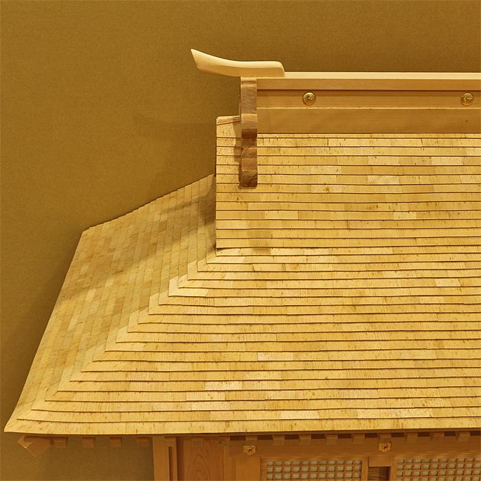 （アウトレット） 内祭用大型神殿 こけら葺雛御殿 〈R-502〉 No.1 : 宮忠 - 通販 - Yahoo!ショッピング