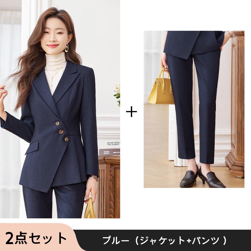 スーツ レディース パンツスーツ 秋 冬 おしゃれ ビジネススーツ