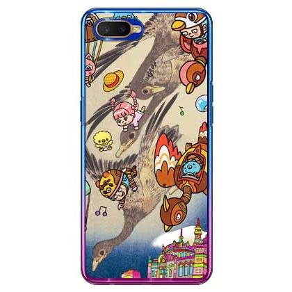 OPPO R17 Neo ケース イラストレーター326 ネオ浮世絵 空の散歩 スマホケース (受注生産) : スマホケース・ウォッチベルトの ...