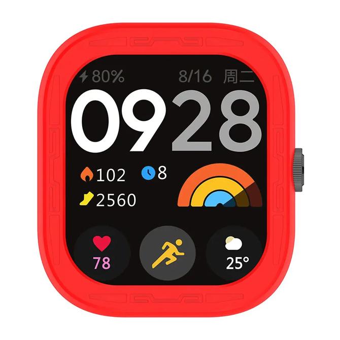 Redmi redmi watch 4 本体 保護 カバー ケース レッドミーウォッチ4 シリコン redmiwatch4 レッドミー ...