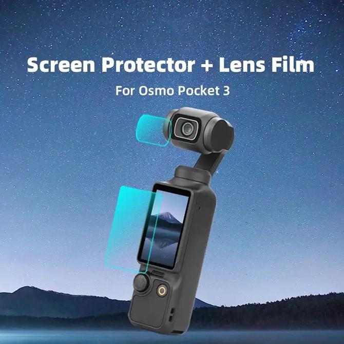 Osmo dji osmo pocket 3 保護フィルム osmopocket3 ガラスフィルム オズモポケット3 アクセサリー 本体 保護（優良配送） : スマホケース・ウォッチベルトの ...