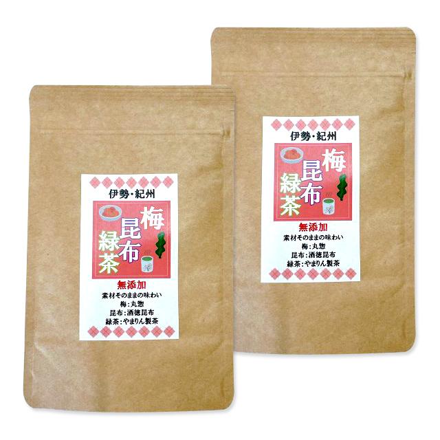 梅昆布緑茶 40g×2個 メール便送料無料 STKM 三重県 伊勢 志摩 お土産 : stk-112 : 伊勢鳥羽志摩特産横丁 - 通販 - Yahoo!ショッピング