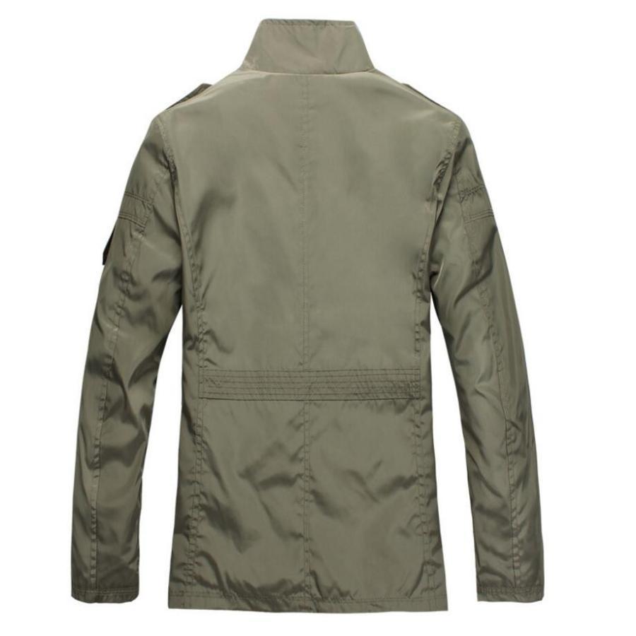 メンズジャケット ミリタリージャケット フライトジャケット ライダース ジャンパー ブルゾン一 スタジャン 大きいサイズ 春/秋/冬 : イセ ...