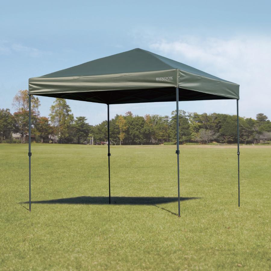 BUNDOK BUNDOK(バンドック) ワンアクションタープ 250 BDK-136 ブラックコーティング : アイセブン Yahoo!ショッピング店 - 通販 - Yahoo!ショッピング