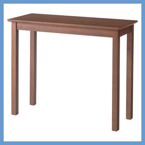 東谷 天然木（ラバーウッド）のシンプルデスク「W90×D37×H73cm」／2種類 : インテリアショップ hana Yahoo!店 - 通販 - Yahoo!ショッピング