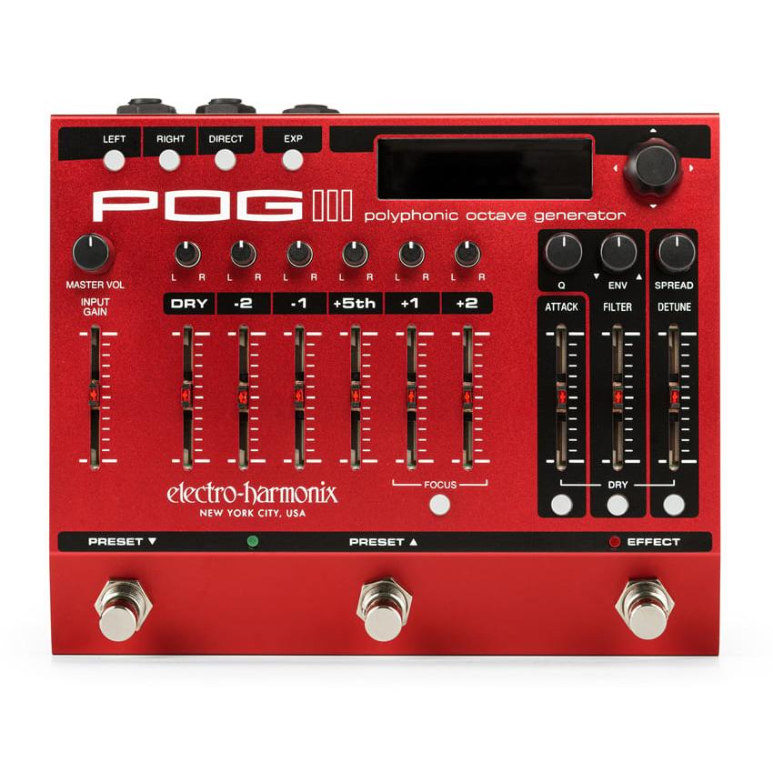 (アンプ・エフェクターセール品)electro-harmonix / POG3 Polyphonic Octave Generator POG 3 ポリフォニック オクターブ ジェネレーター ...