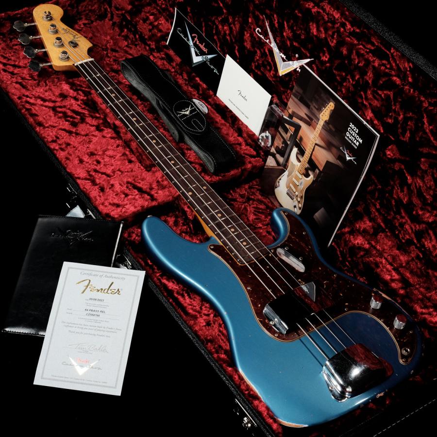 Fender Custom Shop / 1964 Precision Bass Relic Aged Lake Fender Custom Shop / 1964 Precision Bass Relic Aged Lake