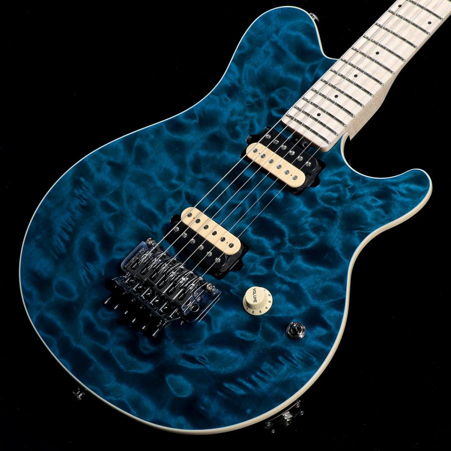 Music Man / KID Limited AXIS Trans Blue Quilted Maple Top Matching Head(重量:3.33kg)(S/N:H07538 ...