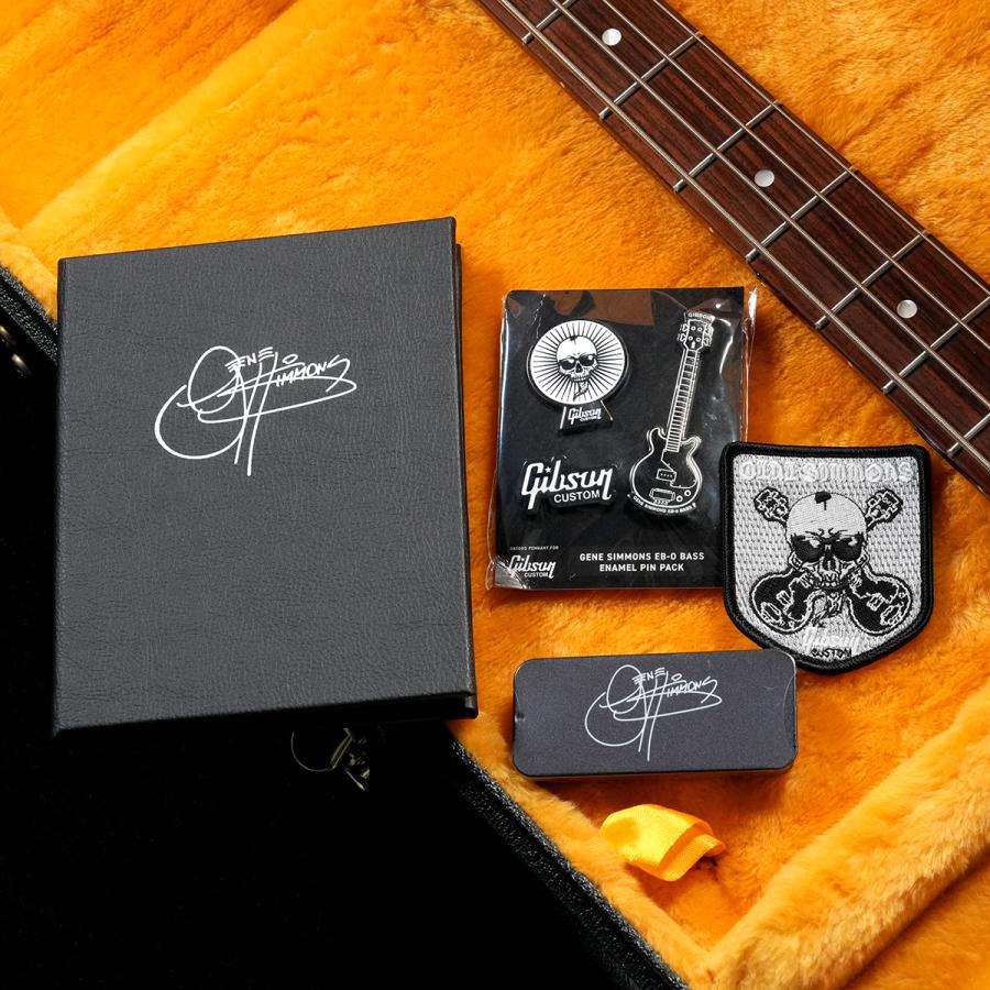 Gibson Custom Shop / Gene Simmons EB-0 Bass Ebony[全世界100本限定] (重量:4.38kg)(S/N:CS025)(渋谷店) : イシバシ ...