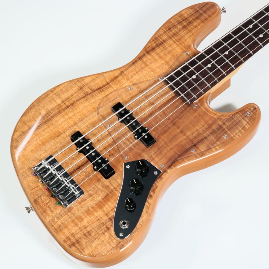 Fender / ISHIBASHI FSR MIJ Hybrid II Jazz Bass V Koa Top Alder Back ...