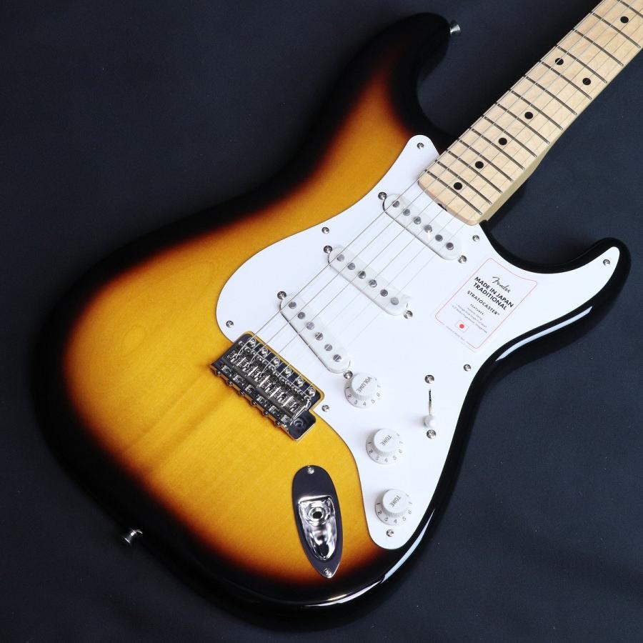 [特典付き]Fender / Made in Japan Traditional 50s Stratocaster Maple Fingerboard 2-Color Sunburst (S ...