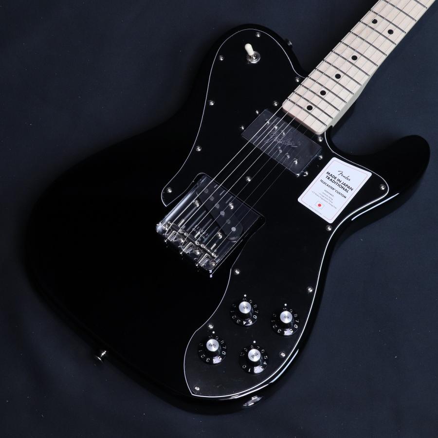 [特典付き]Fender / Made in Japan Traditional 70s Telecaster Custom Maple Fingerboard Black (S/N ...