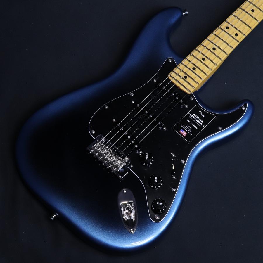[特典付き]Fender USA / American Professional II Stratocaster Maple Fingerboard Dark Night (S/N ...