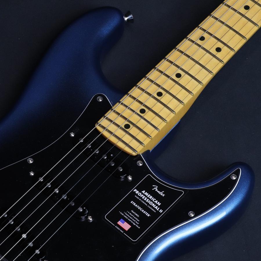 [特典付き]Fender USA / American Professional II Stratocaster Maple Fingerboard Dark Night (S/N ...