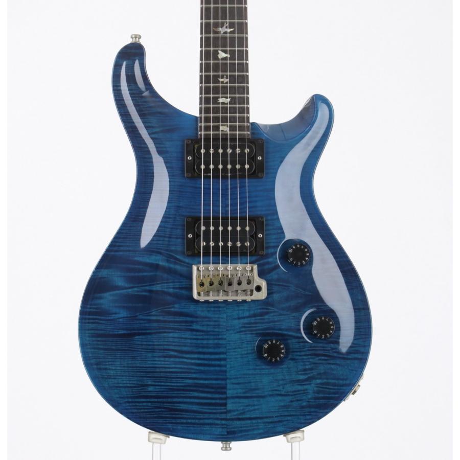 Paul Reed Smith (中古)Paul / Custom 24 10Top Bird Inlay Royal Blue 2002年製 ...