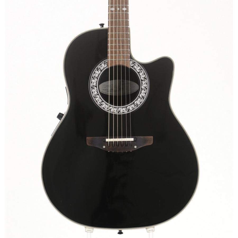 Ovation (中古)Ovation / 1860 Custom Balladeer Super Shallow Cutaway Black(2.33kg)(S/N:463199)(横浜店 ...