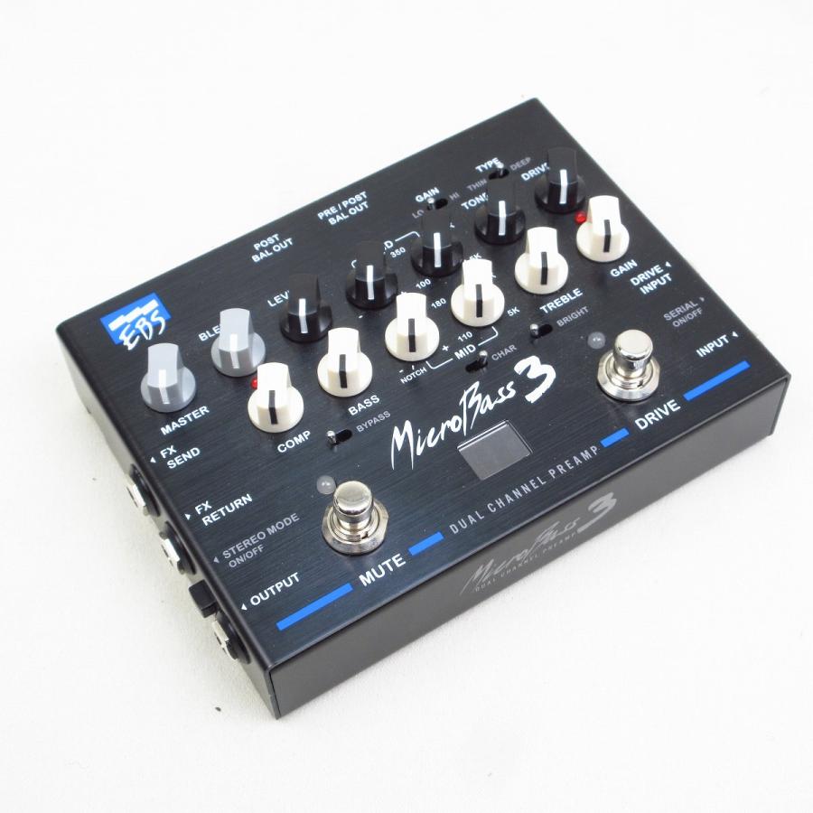(中古)EBS / Micro Bass 3 2-Channel Professional Outboard Preamp ベース用 ...