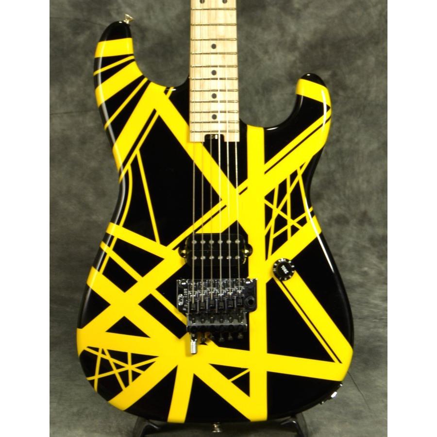 (在庫限り緊急値下げ！)EVH / Striped Series Black with Yellow Stripes イーヴィーエイチ エレキ ...