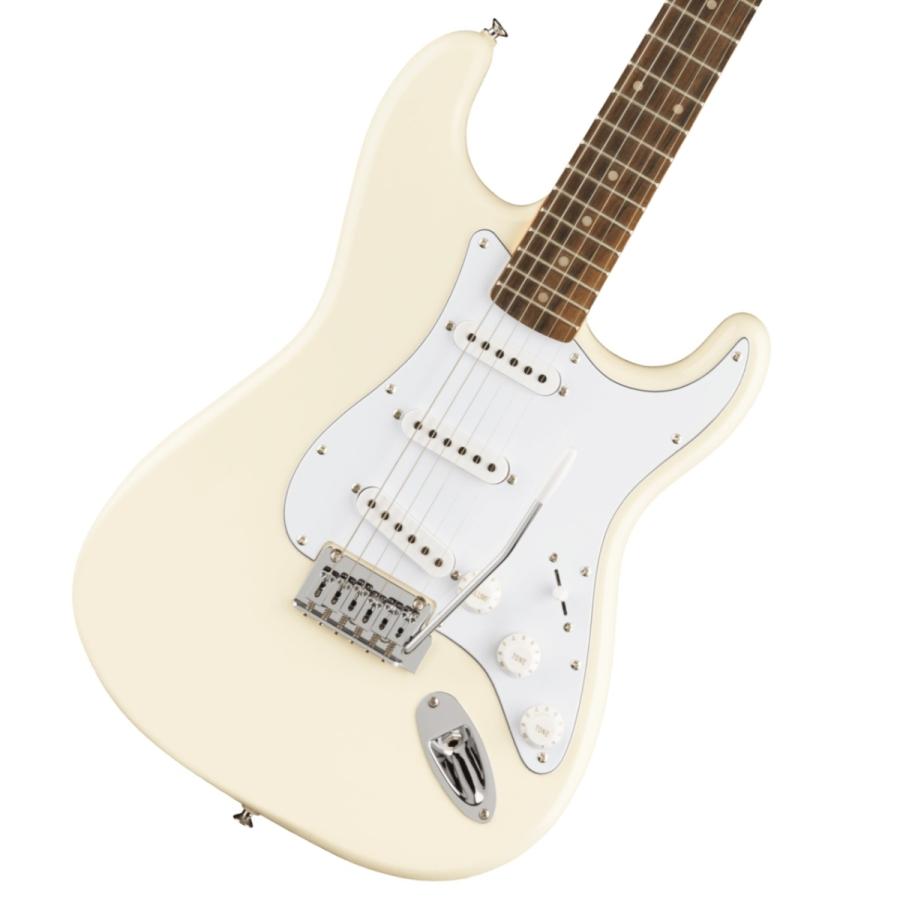 Squier by Fender / FSR Affinity Series Stratocaster Laurel Fingerboard White Pickguard Olympic ...