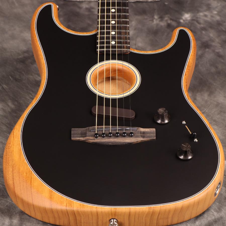 Fender / American Acoustasonic STRATOCASTER Black アコスタソニック(2.42kg/2024年製)(S/N US241018A)(YRK ...