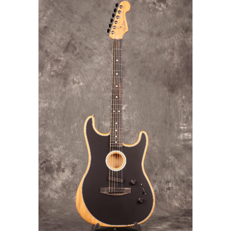 Fender / American Acoustasonic STRATOCASTER Black アコスタソニック(2.42kg/2024年製)(S/N US241018A)(YRK ...