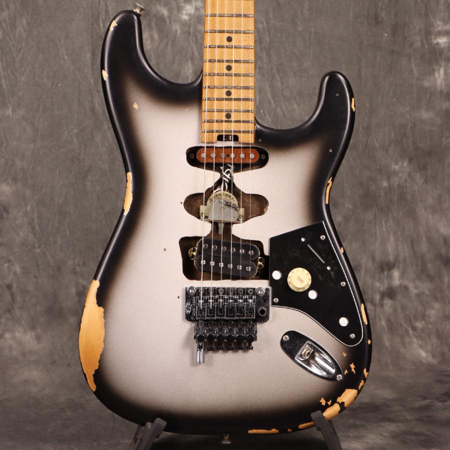 (WEBSHOPクリアランスセール)EVH / Limited Edition Frankenstein Relic Series Maple Fingerboard Silverburst ...
