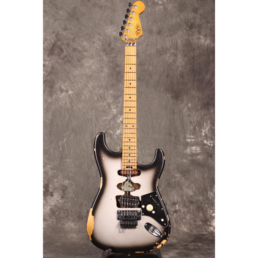 EVH / Limited Edition Frankenstein Relic Series Maple Fingerboard Silverburst イーブイエイチ (限定カラー)(3 ...