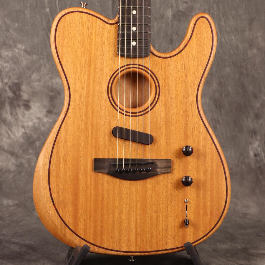 Fender / American Acoustasonic Telecaster All-Mahogany Ebony Fingerboard Natural(2.47kg)(S/N ...