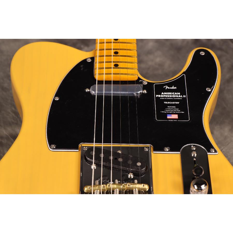 Fender / American Professional II Telecaster Maple Fingerboard Butterscotch Blonde フェンダー(2.94kg ...