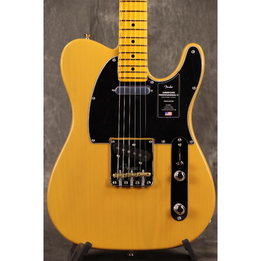 Fender / American Professional II Telecaster Maple Fingerboard Butterscotch Blonde フェンダー(2.94kg ...