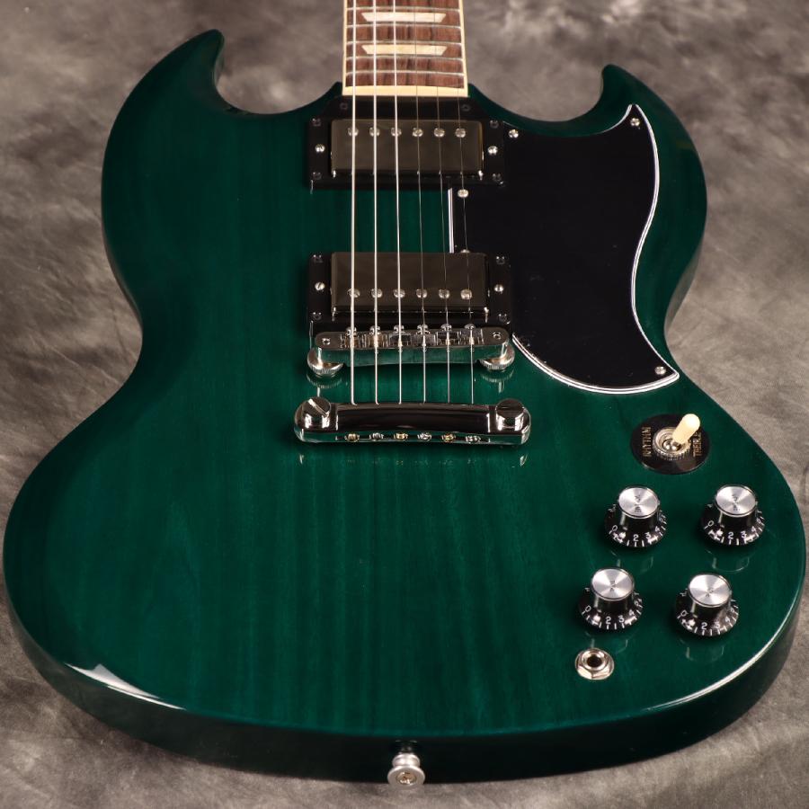 Gibson USA / SG Standard 61 Stop Bar Translucent Teal (実物画像/未展示品)(2.84kg)(S/N 206840304)(YRK ...