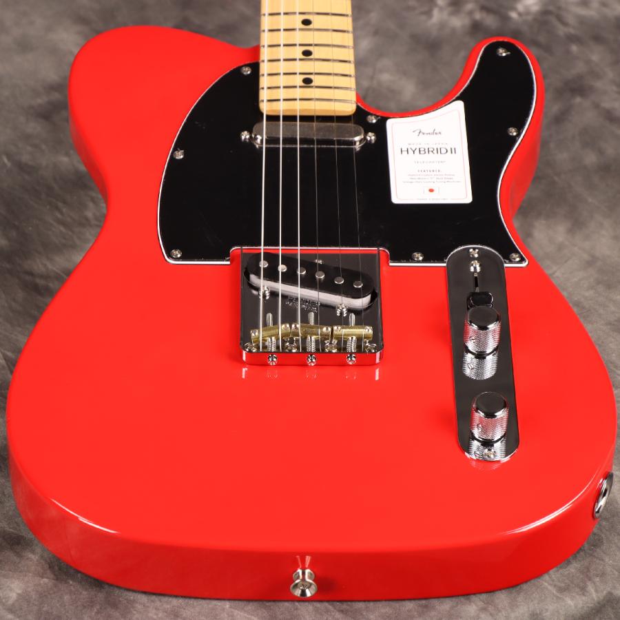 Fender / Made in Japan Hybrid II Telecaster Maple Fingerboard Modena Red (アウトレット)(3.41kg/2024年製 ...