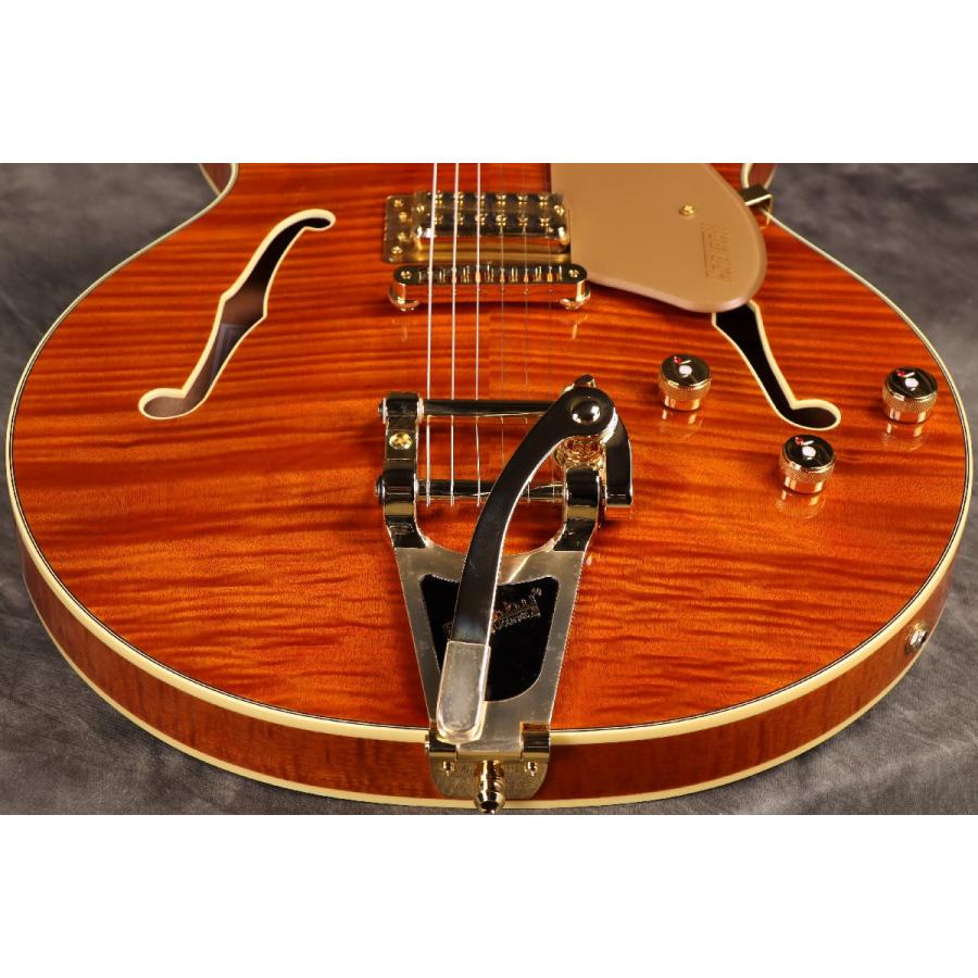 GRETSCH Gretsch / Electromatic LTD Flame Okoume Broadkaster Double-Cut with Bigsby Roundup ...