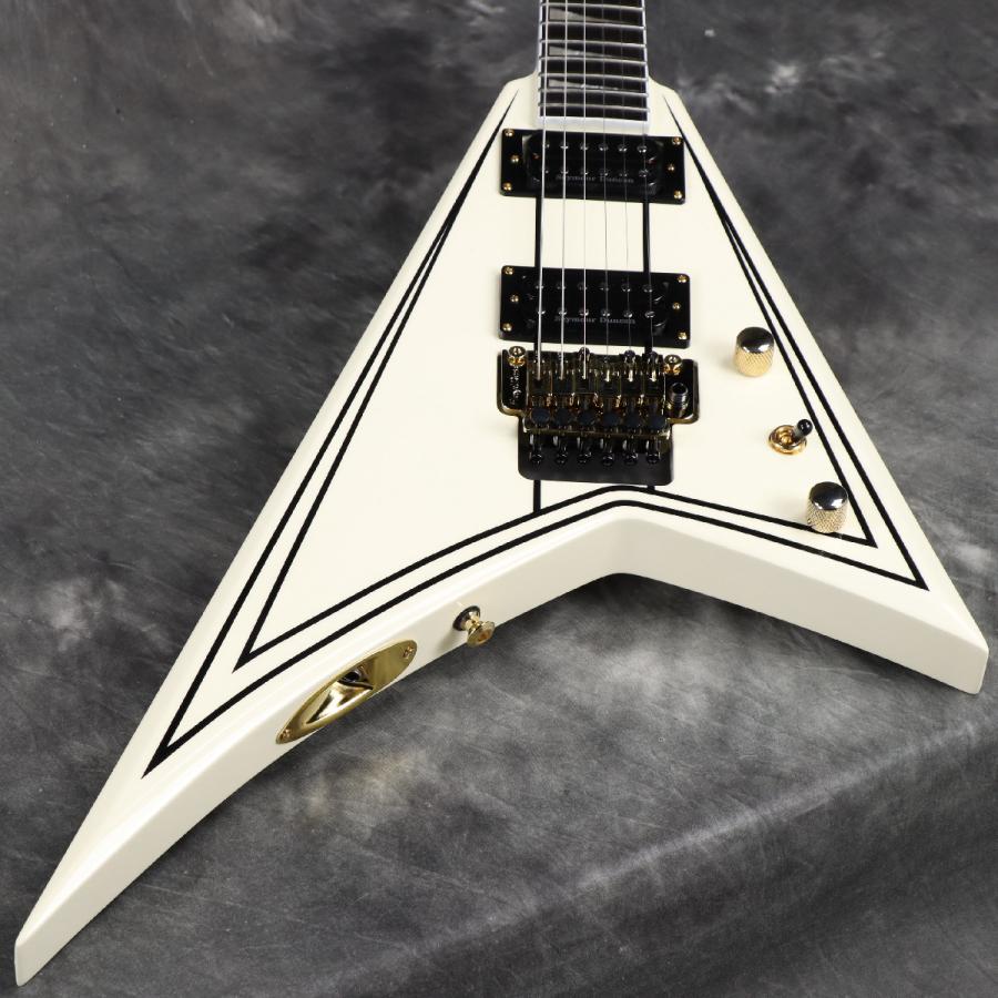 Jackson / Pro Series Rhoads RR3 Ebony Fingerboard Ivory with Black ...