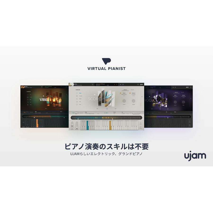 UJAM / Virtual Pianist Bundle(ダウンロード版メール納品 代引不可) : 80-4533940160092 : イシバシ楽器 - 通販 - Yahoo!ショッピング