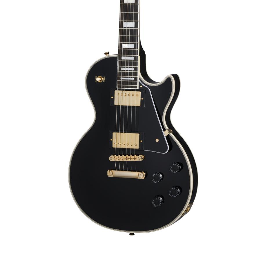 Epiphone / Inspired by Gibson Custom Les Paul Ebony(YRK) : イシバシ楽器 - 通販 - Yahoo!ショッピング