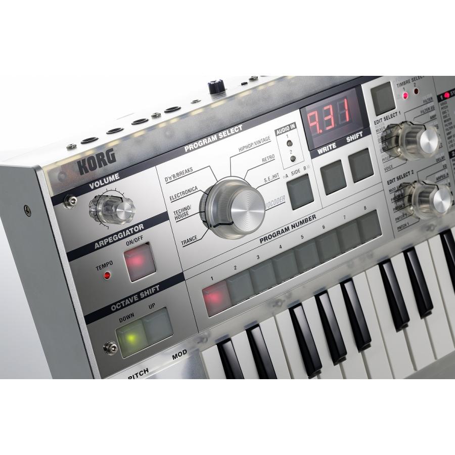 KORG コルグ / microKORG Crystal SYNTHESIZER/VOCODER 20周年記念モデル : イシバシ楽器 ...