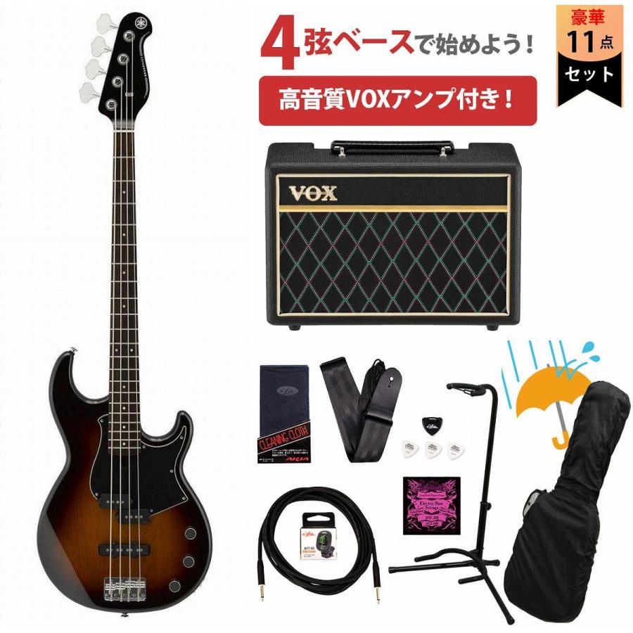 YAMAHA / BB434 タバコブラウンサンバースト(TBS) BB400 Series Broad Bass VOXアンプ付属エレキベース初心者セットR : イシバシ楽器 - 通販 ...