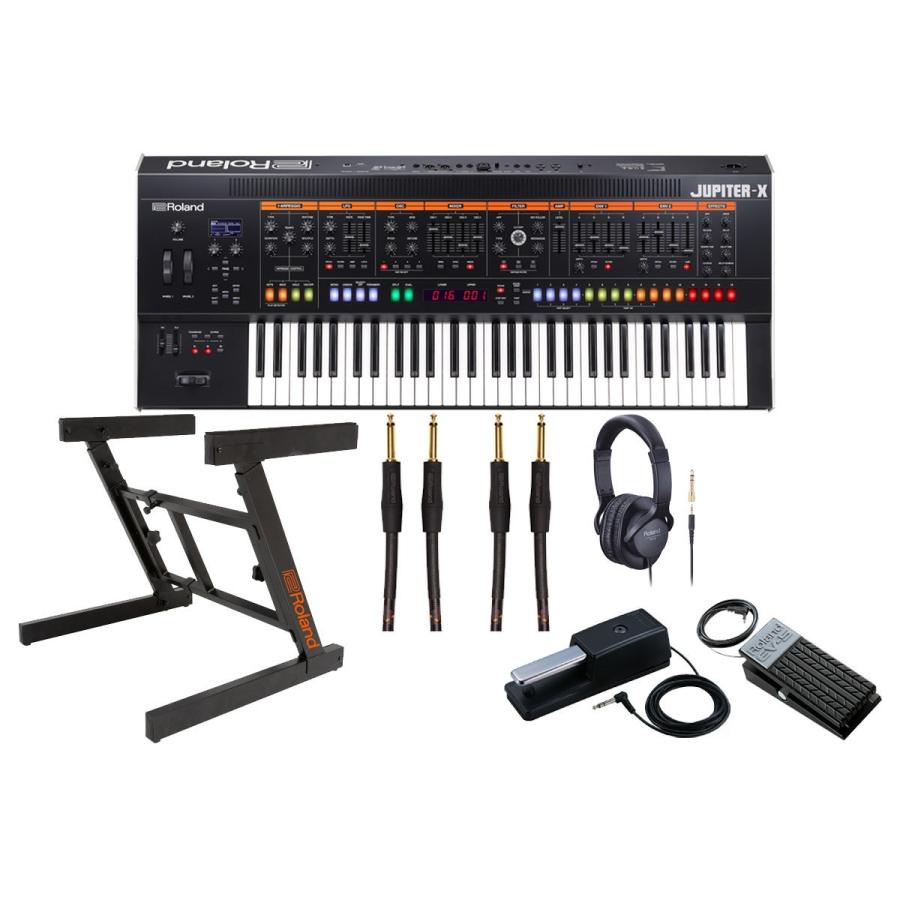 ローランド（Roland） ローランド / JUPITER-X (純正Z型スタンド & アクセサリーセット！) モデリング・シンセサイザー ...