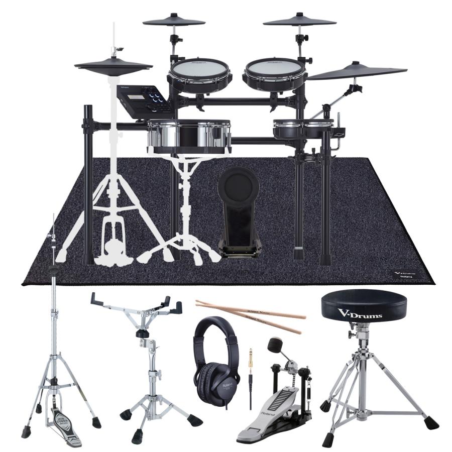 Roland / TD-27KV2 + MDS-STD2 DAPオプションフルセット w/Vドラムマット(YRK) :80-td27v2 ...